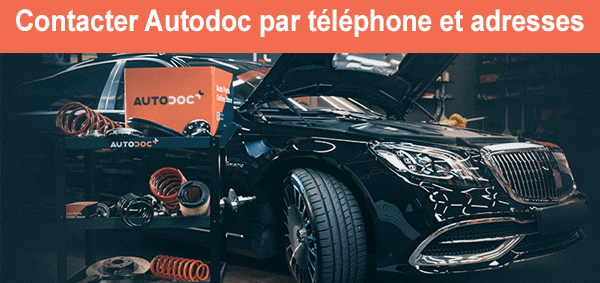 Contact Autodoc : Joindre le service client par téléphone, mail et adresse