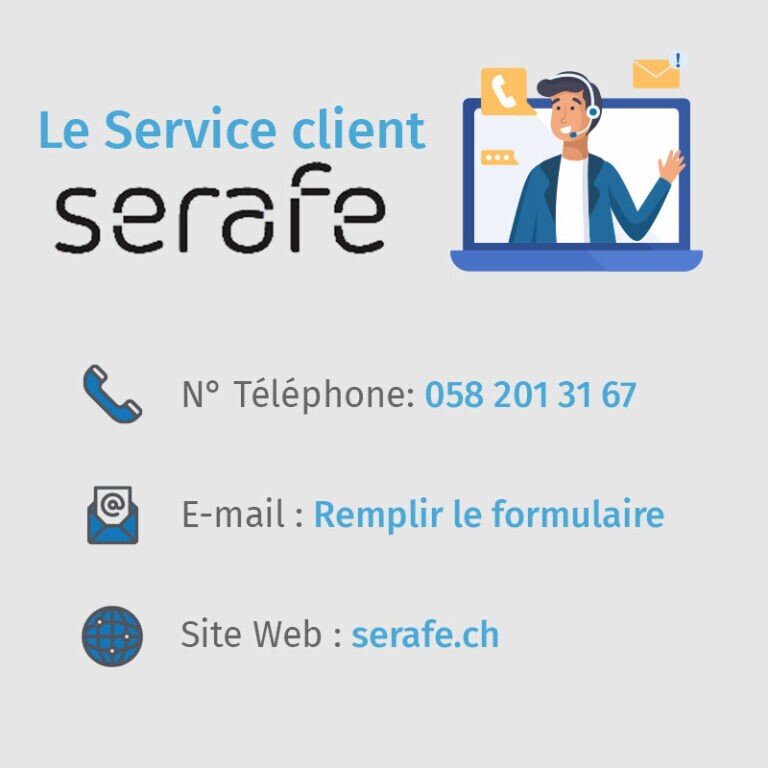 Serafe Contact : Téléphone, email et assistance en ligne